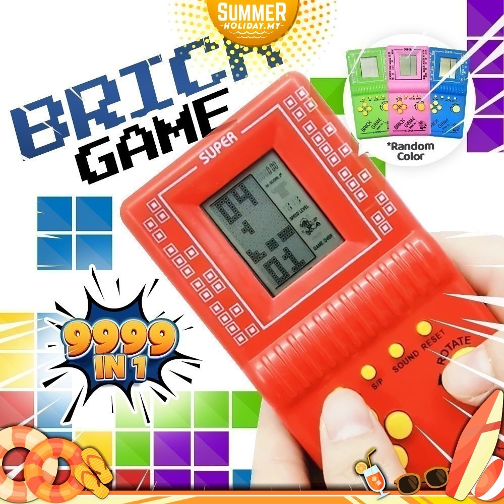 Classic Retro Electronic Game Boy Game Console Tetris Brick Gameboy ...
