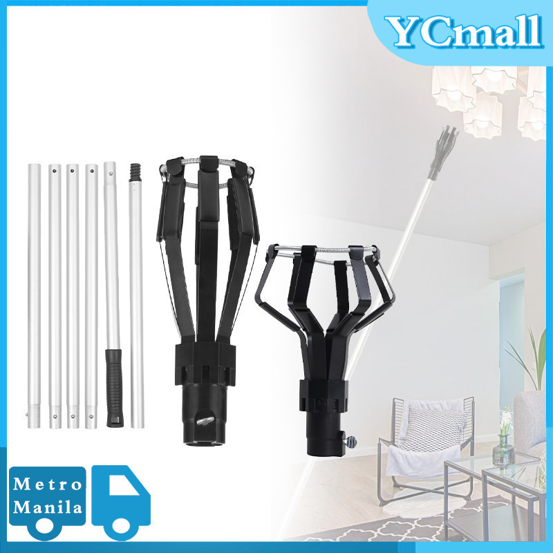 Light Bulb Changer Bulb Installer Telescoping Pole Removal Tool ...
