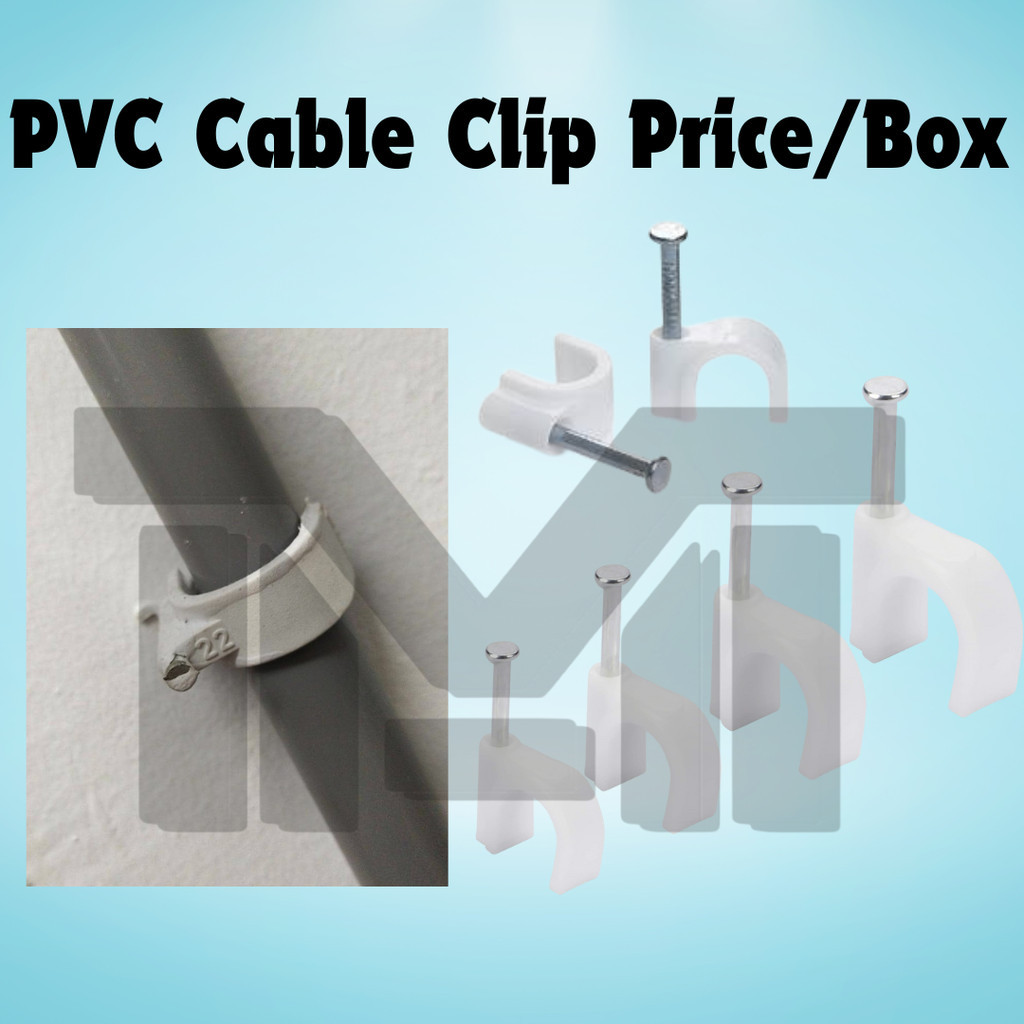 PVC Pipe Cable Clip Price/Pcs | Shopee Malaysia