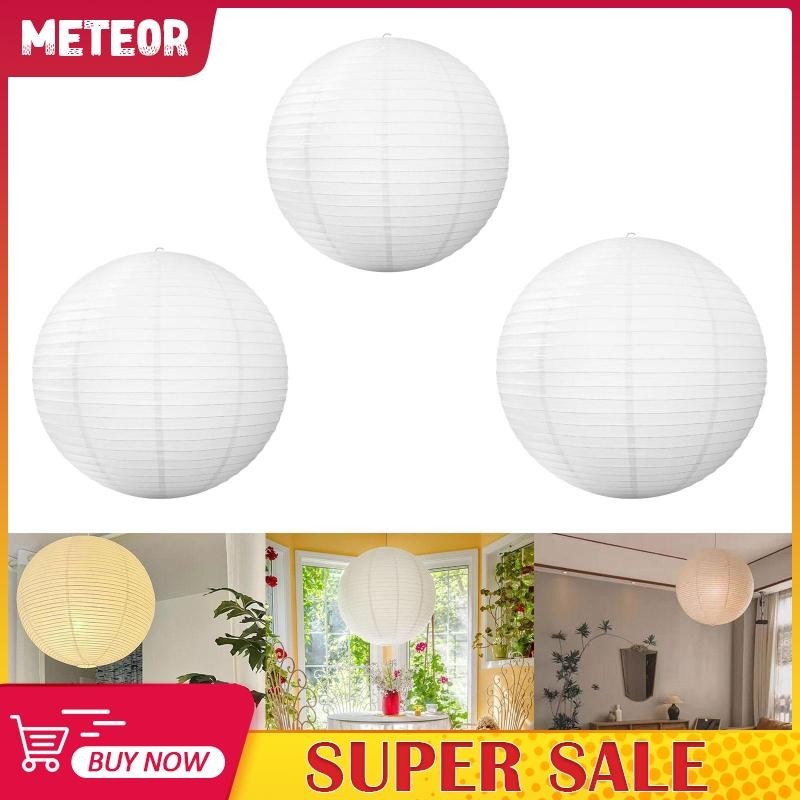 [meteorMY] Paper Lantern Lampshade Chinese Japanese Paper Lantern Rice ...
