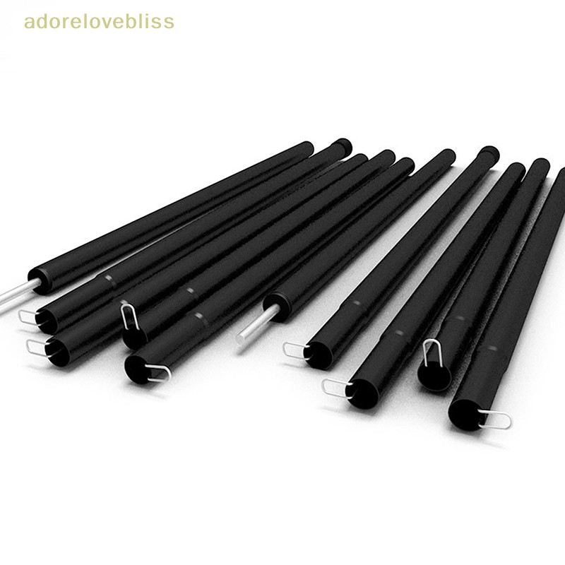 ADD 2m Telescopic Tent Poles Set Of 2 Lightweight Adjustable Trekking ...
