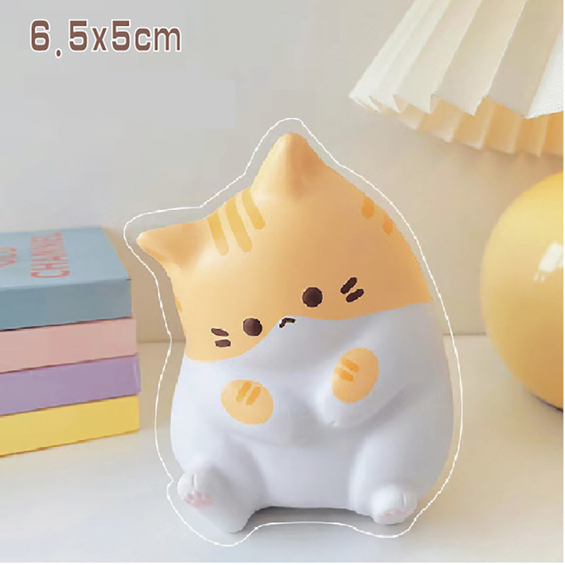 【⭐24h⭐Cat Toy】Cute Decompression Toy Coco Cat Pinch Music Slow Rebound ...
