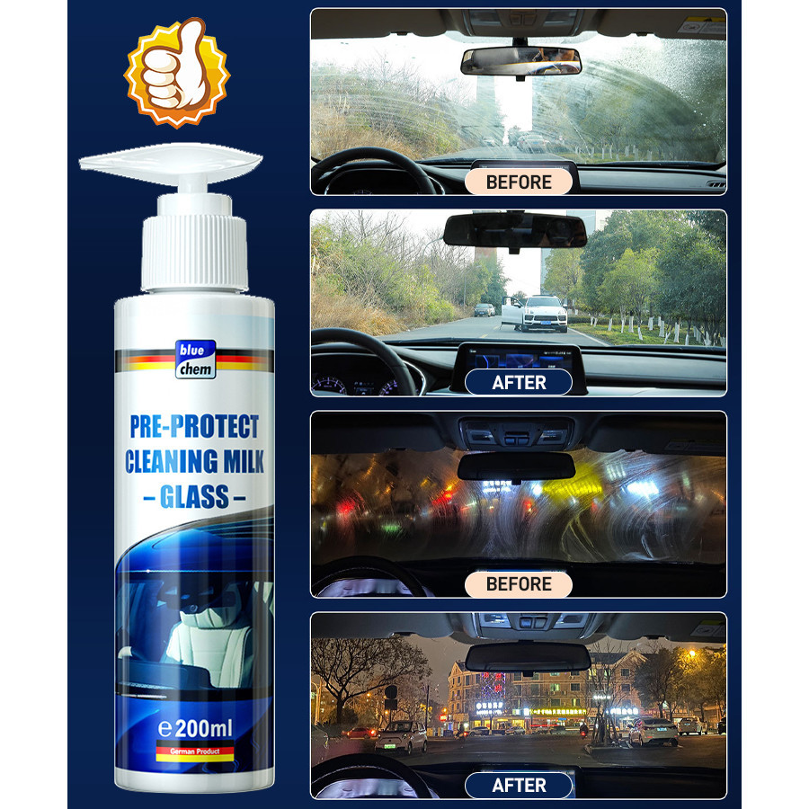 【Buy 1 Get 2】Ejen Pembersih Filem Minyak Kaca Pekat Car Window ...