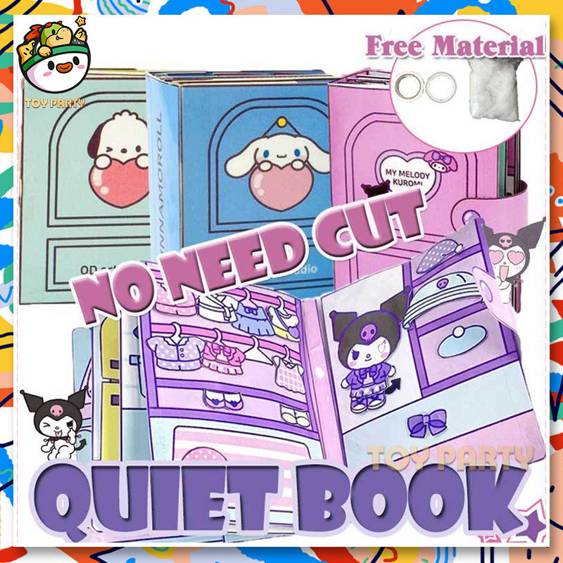 【⭐24h⭐DIY stickers】Quiet Book Montessori Toys for Girls 3-6 Years ...