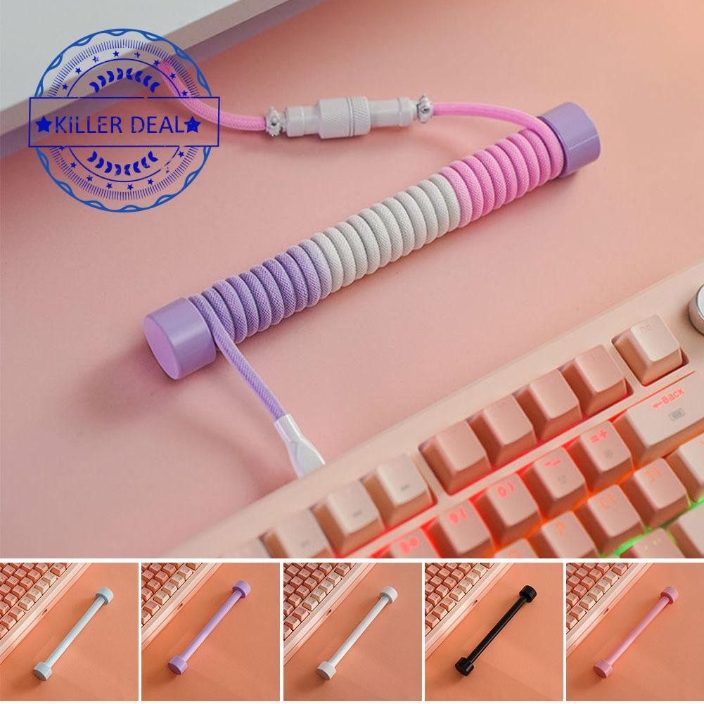 Keyboard Cable Protection Rod Coiled Keyboard Cable Stick Organizer ...