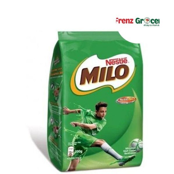 Nestle Milo Powder Original Chocolate Malt Drink Soft 200g | Shopee ...