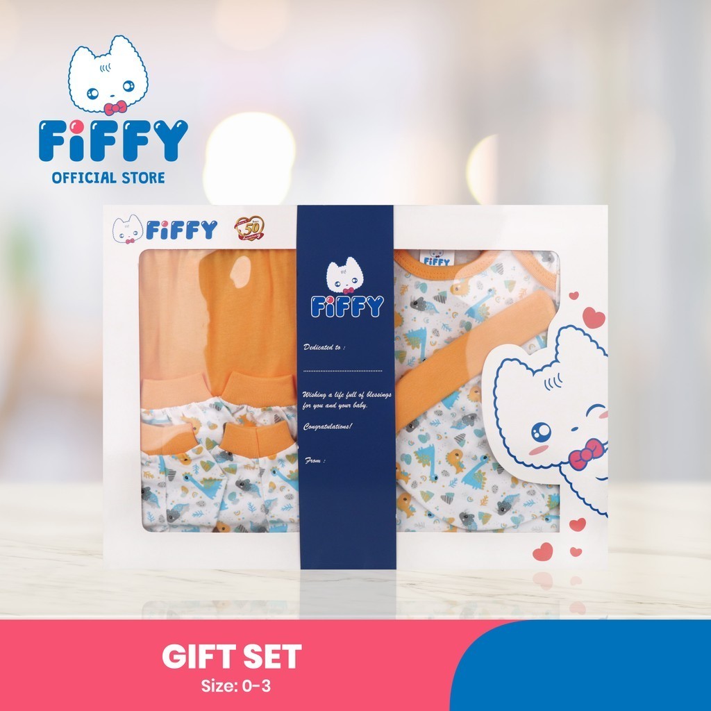 FiFFY Sweet Dinosaur Gift Set | Shopee Malaysia