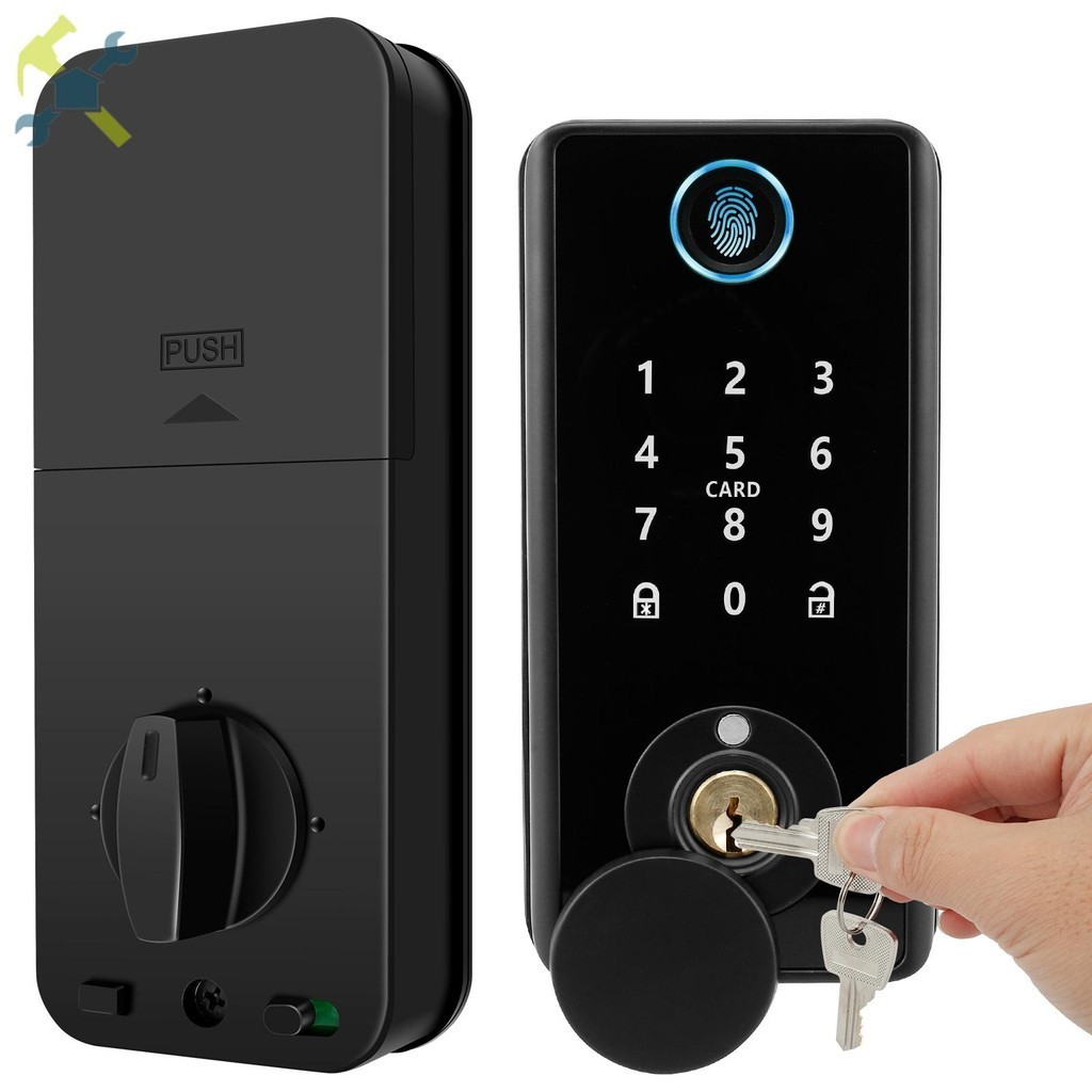 Digital Smart Door Lock Safe Fingerprint/Password/IC Card/Key/APP ...