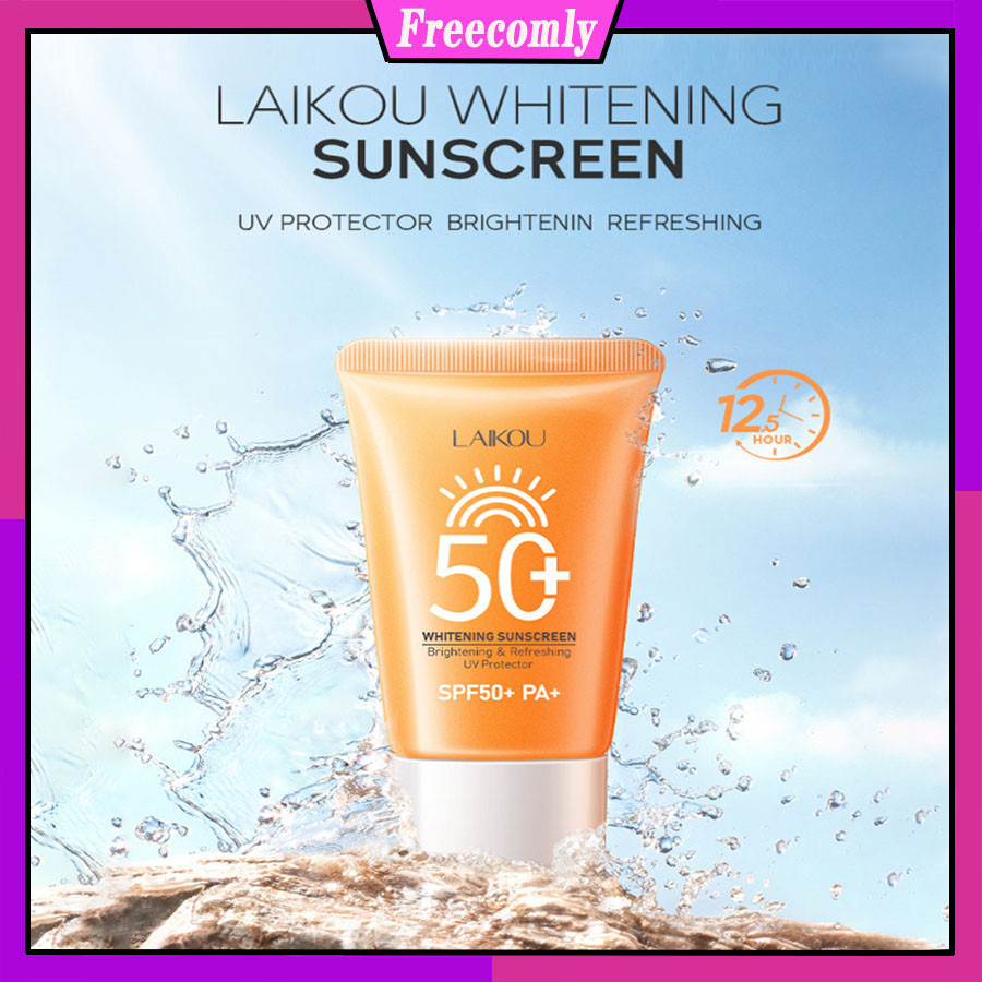 LAIKOU Sunscreen Isolation Milk Face Whitening Sunscreen Lotion UV ...