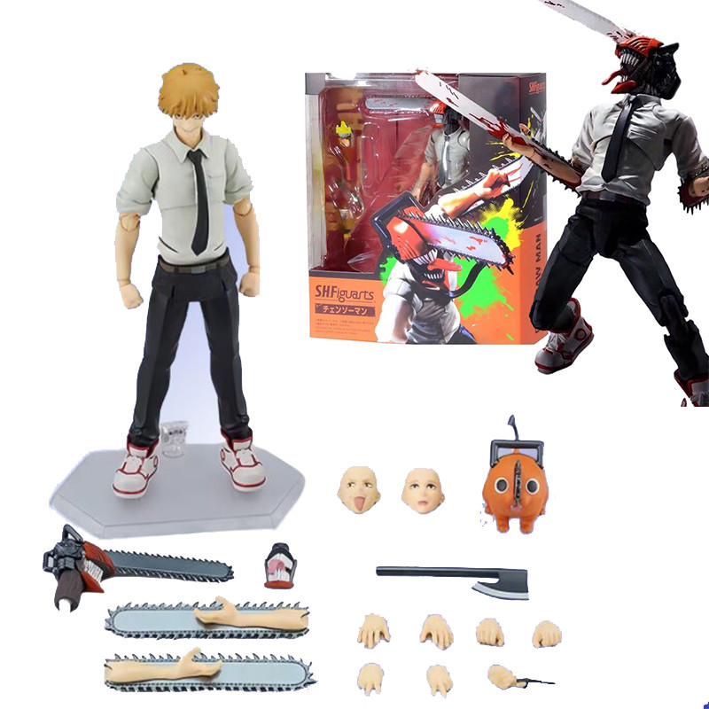 Max Factory Figma Chainsaw Man Shf Denji Pochita 586 Articulado Action ...