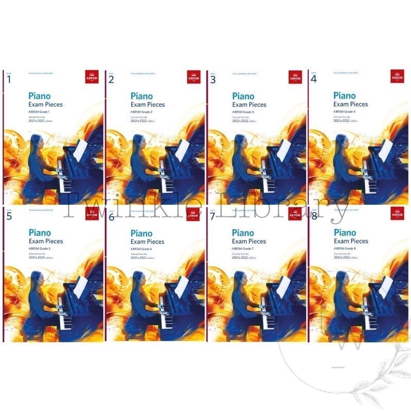Physical Book [2021 & 2022] ABRSM Piano Exam Pieces Grade 1 2 3 4 5 6 7 8 2021 & 2022 syllabus ...