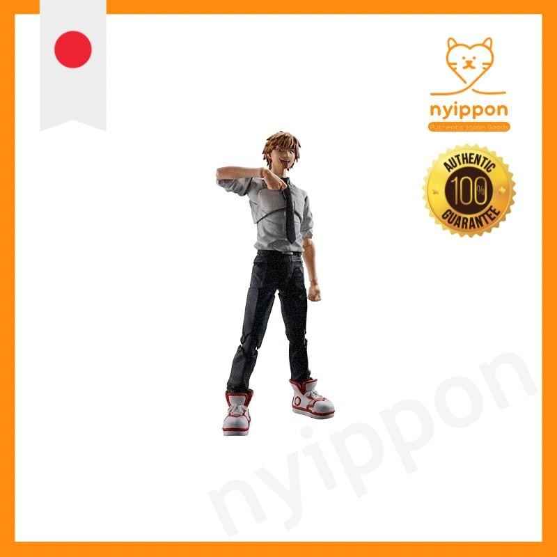 BANDAI SPIRITS S.H. Figuarts Chainsaw Man Denji approximately 150mm PVC and ABS painted movable ...