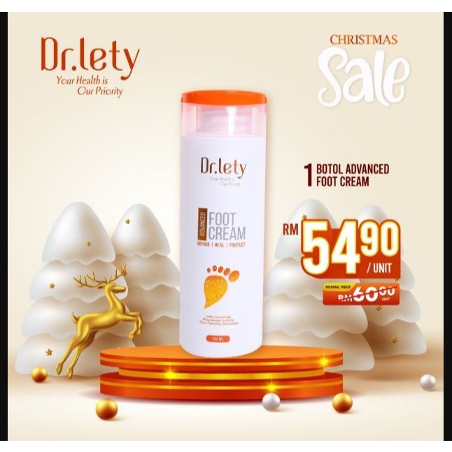 New 2024 Dr Lety Advanced Foot care lotion for Diabetic and Eczema skin ...