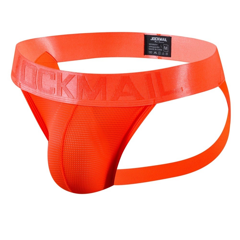 JM Men Underwear Jockstrap - Mandarin Orange [4757] | Shopee Malaysia