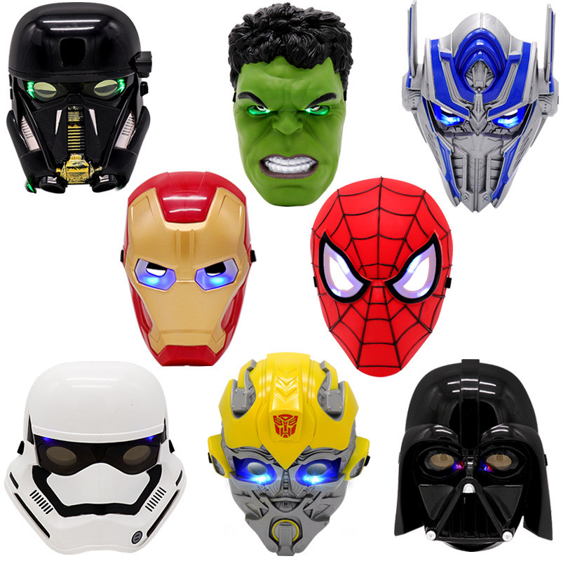 Superhero Avenger Marvel Iron Man Mask Captain America Mask Incredible ...
