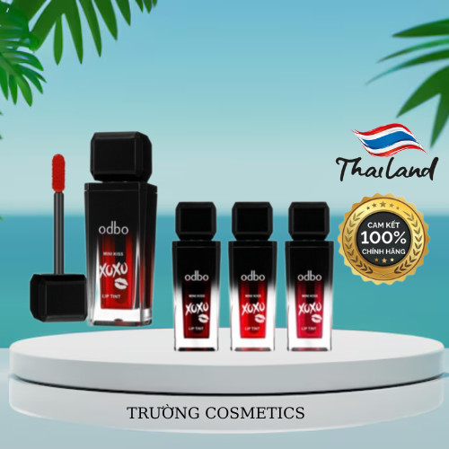 Thailand Odbo Mini Kiss XOXO Lip Tint 7ml OD563 Long Lasting Soft Lips (Auth 100%) | Shopee Malaysia