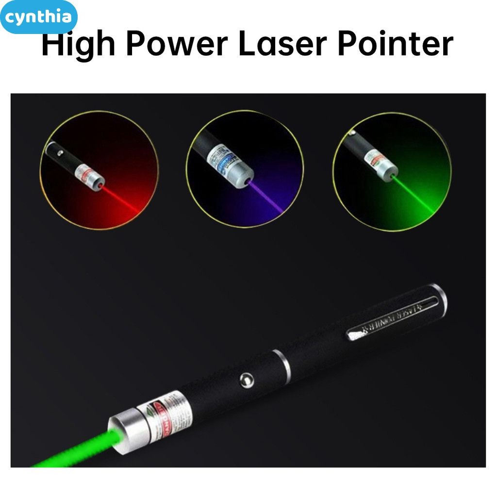 [ready Stock] Laser Pointers High Power Red Green Blue Laser Light ...
