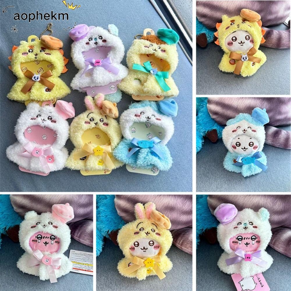 AOPHEKM Labubu Doll Clothes, Hairy Changing Dressing Game Chiikawa ...