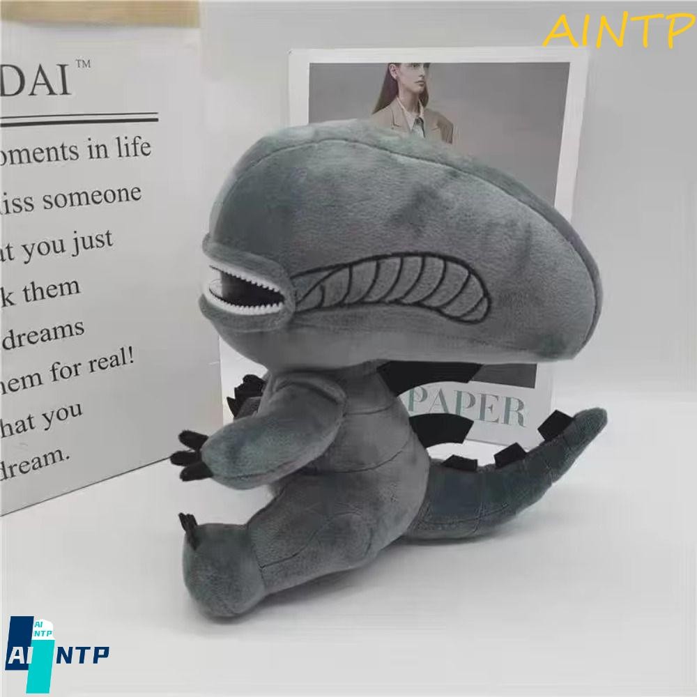 AINTP Xenomorph Plush Doll, Open Mouth Halloween Xenomorph Plush Toys ...