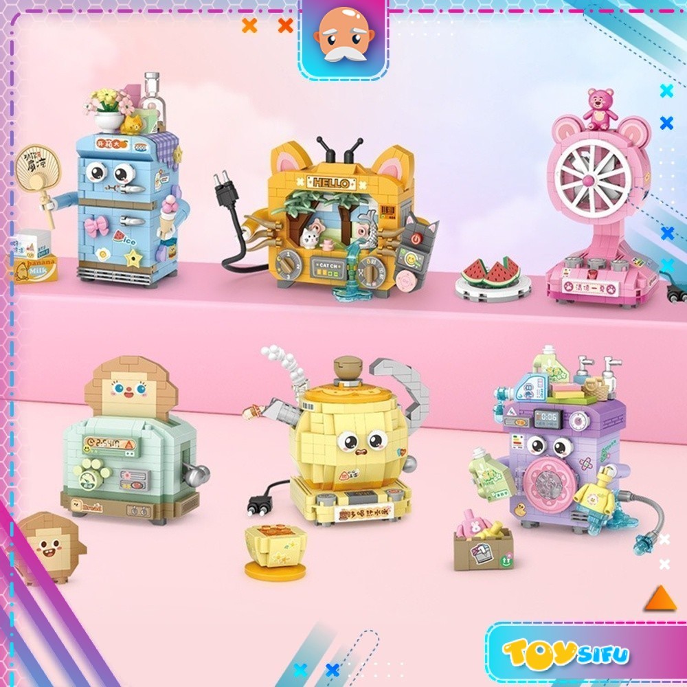 LOZ IDEAS Micro Block Cute Household Appliances Series Gift Deco ...