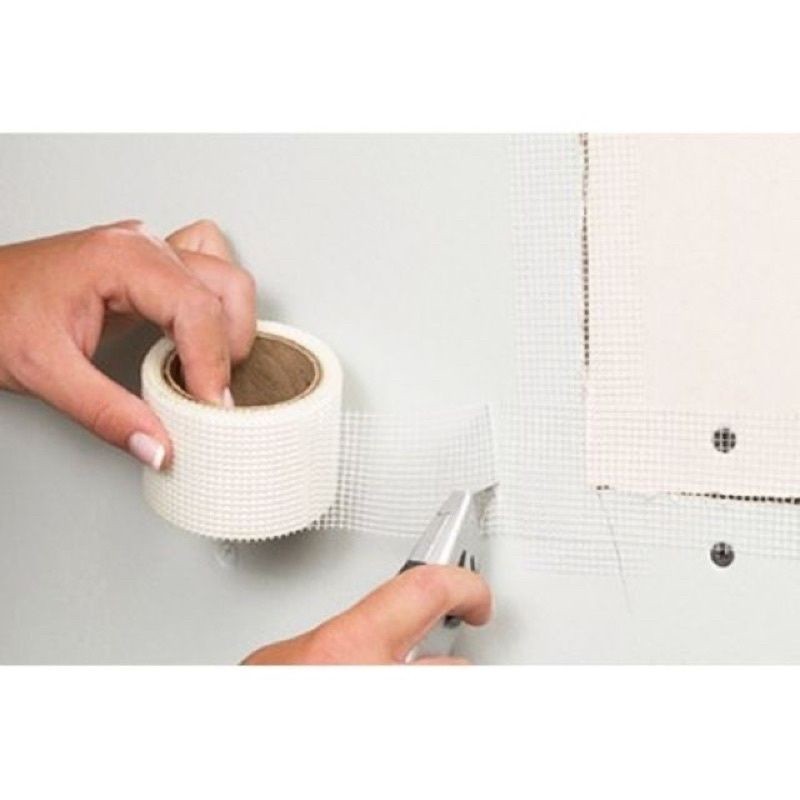 READY STOCK !!! 45mmx 50M Fiber Glass Mesh Tape Partition Tape Fiber ...