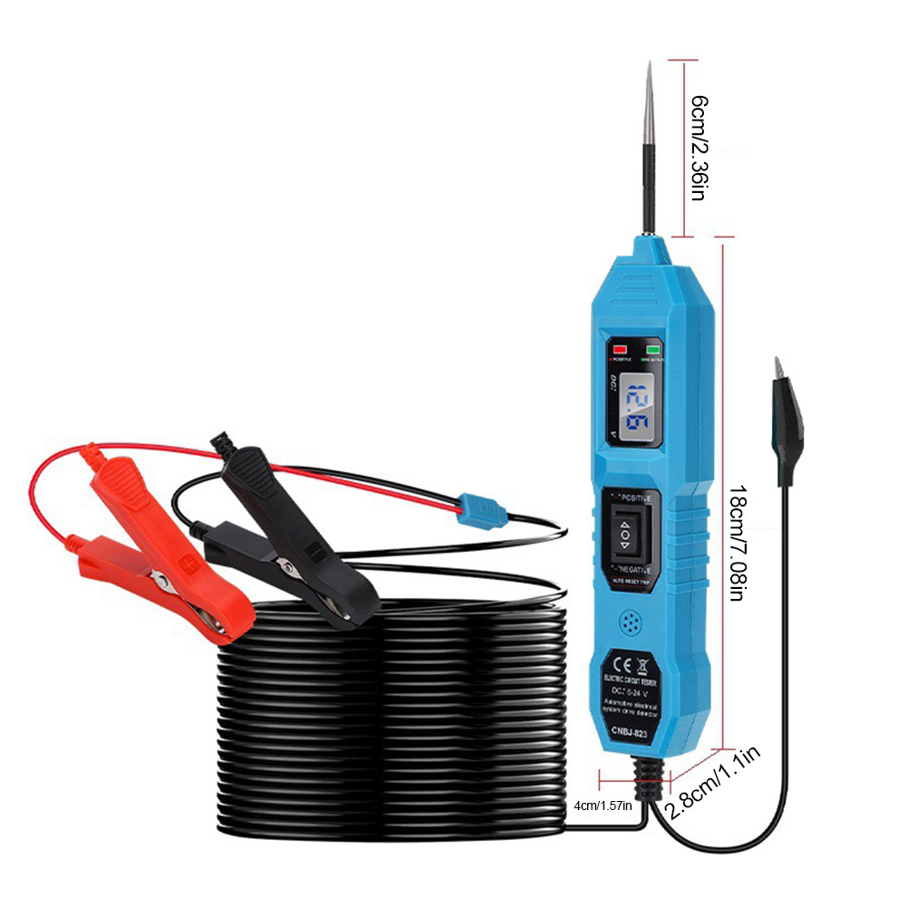 Digital Voltage Circuit Tester With Power Switch Auto Electric Circuit Tester Sn [taylorss My