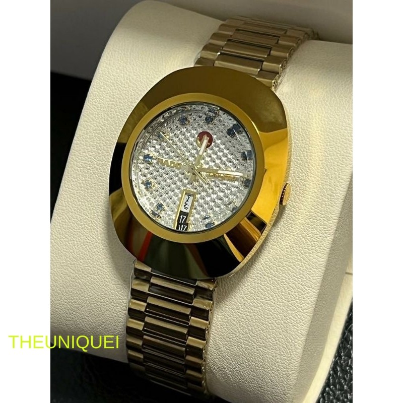 100% original Rado Diastar stainless steel jam tangan Lelaki Automatik ...