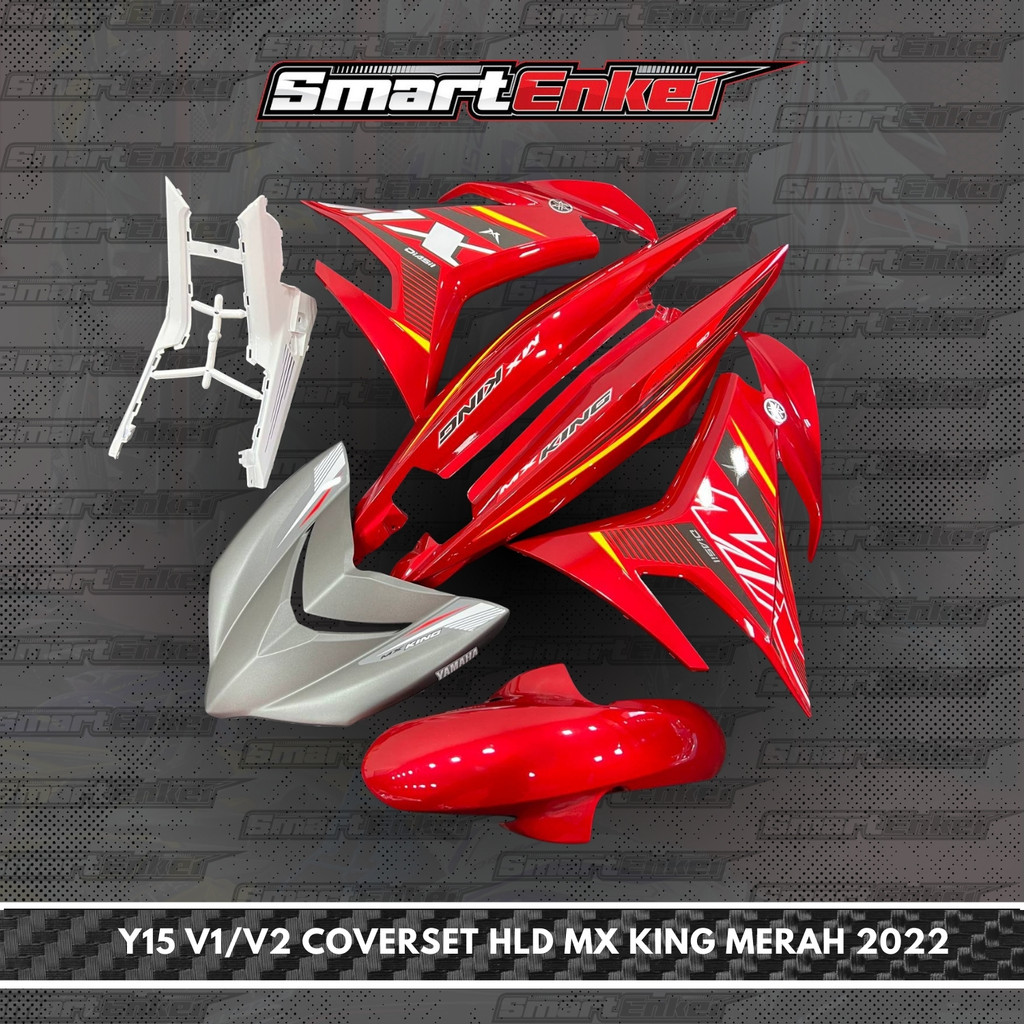 COVERSET Y15 V1/V2 HLD MX KING 2022 MERAH | Shopee Malaysia