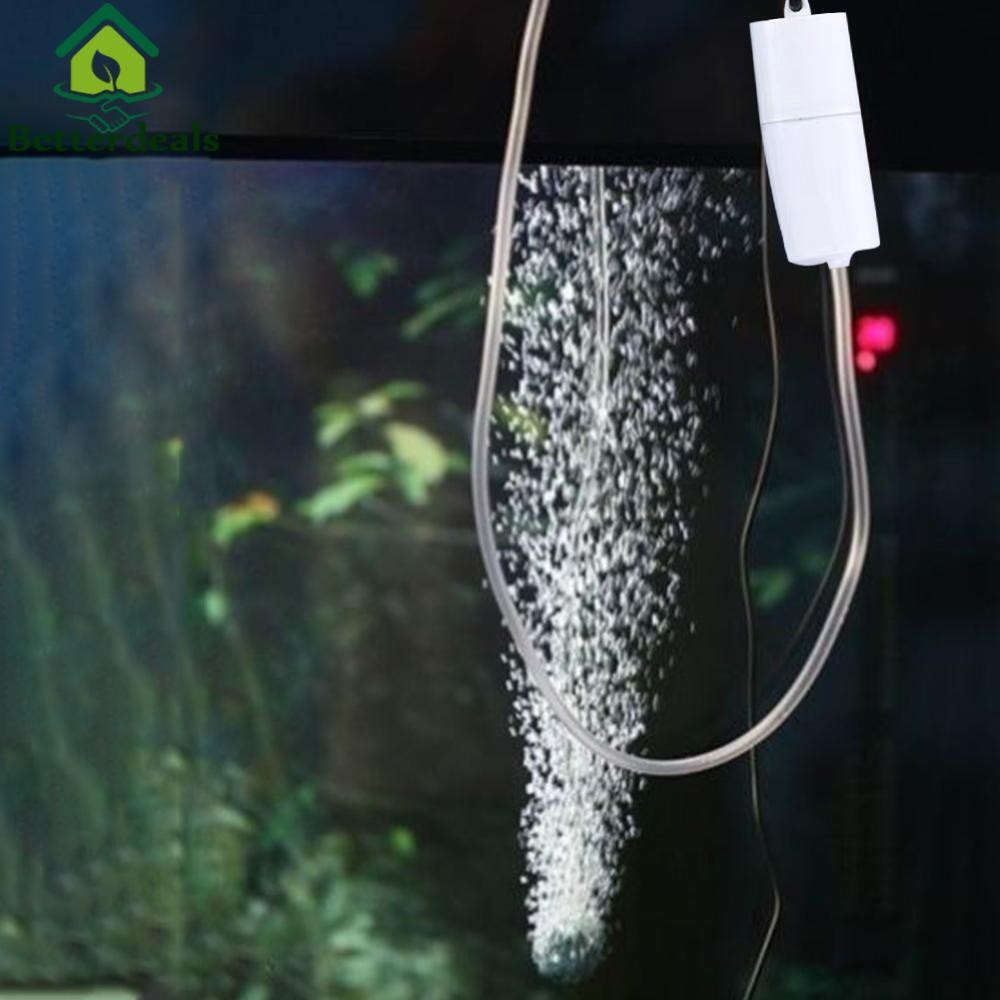 Mini Aquarium Air Pump USB Fish Tank Aerator Portable Fish Tank Oxygen ...