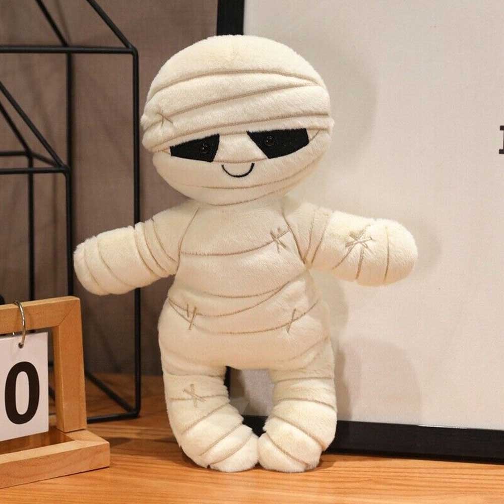 Mummy Bob Skeleton Plush Toy Cute Halloween Bob Plush Doll Fun Monster ...