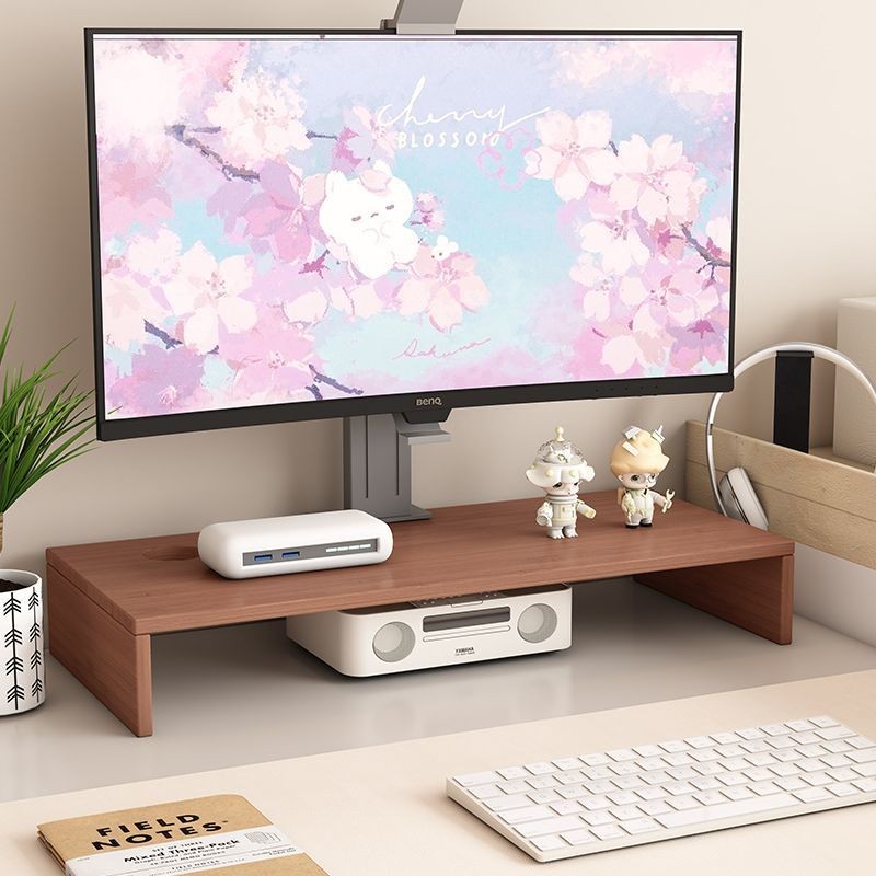 Office Computer Height Increasing Monitor Desktop Storage Rack Desktop ...