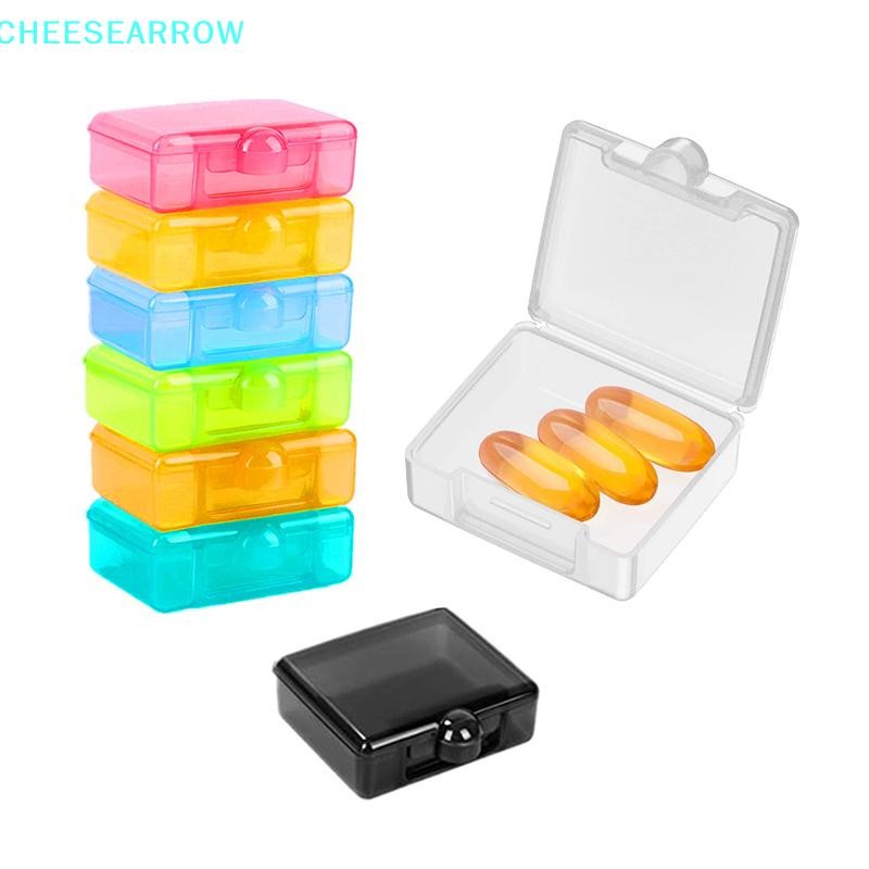 CheeseArrow Mini Organizer Case Pill Box Tablet Pill Case Travel Drug ...