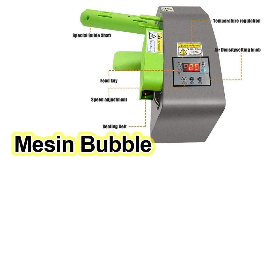 Mesin Air Bubble Plastic Cushion Machine Pump Angin Bag Plastik Beg ...