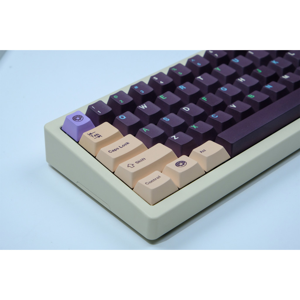 GMK Donut keycaps 129 Keys keycaps Cherry Profile DYE-SUB Personalized ...