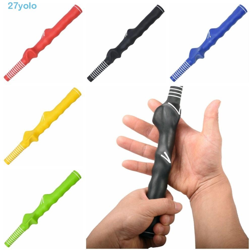 YOLO Golf Rubber Hand Shape Grip, Non-Slip Right Hand Golf Practice ...