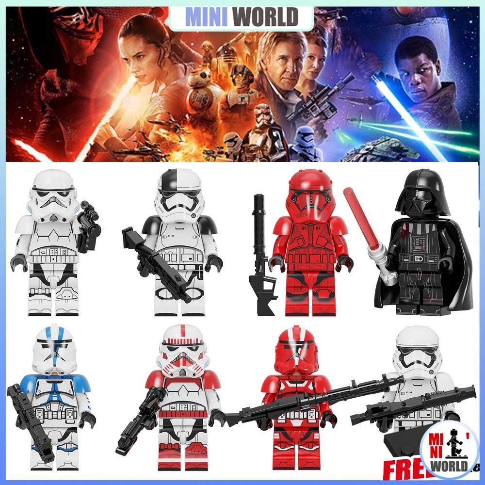Star Wars Minifigures Imperial Stormtrooper First Order Executioner ...