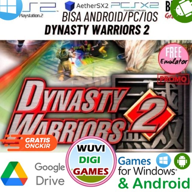 Selling PS 2 Dynasty Warriors 2 Games | Can be used on PC / Android ...
