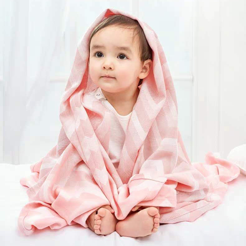 Baby Ice Silk Bamboo Fiber Blanket Summer Children Towel Quilt Kindergarten Thin Air ...