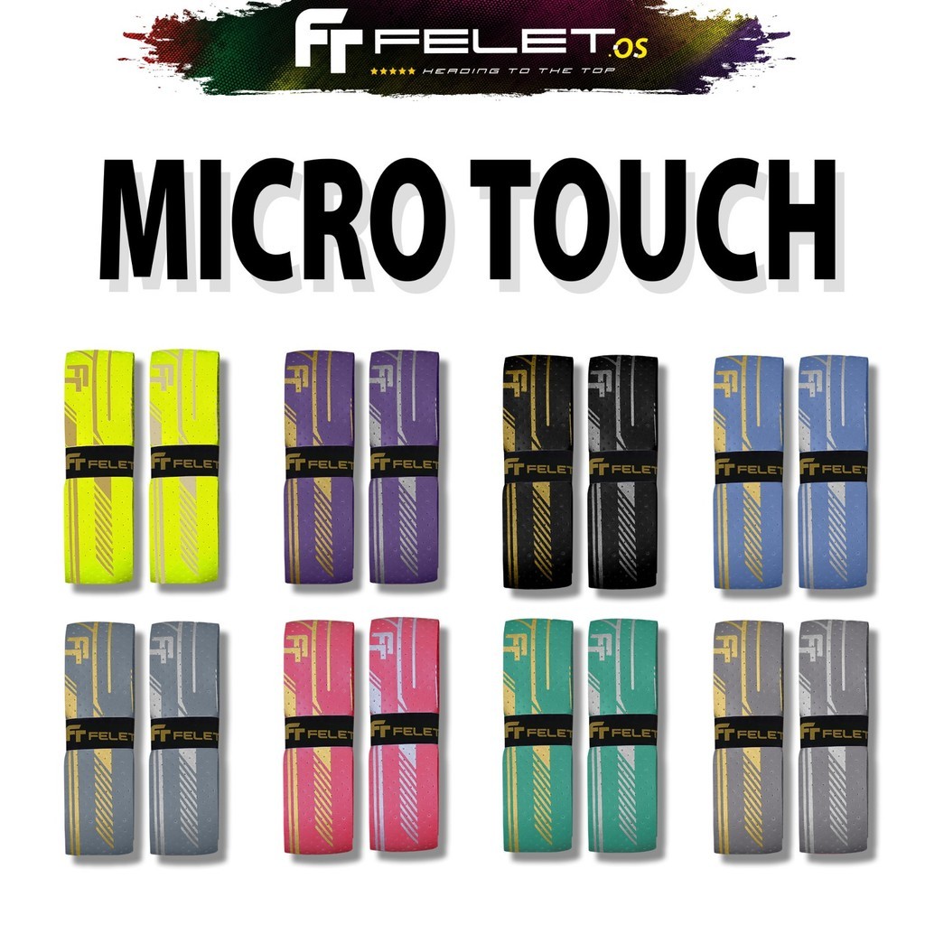 FELET Micro Touch Super PU Grip Pickleball & Badminton Grip 100% ...