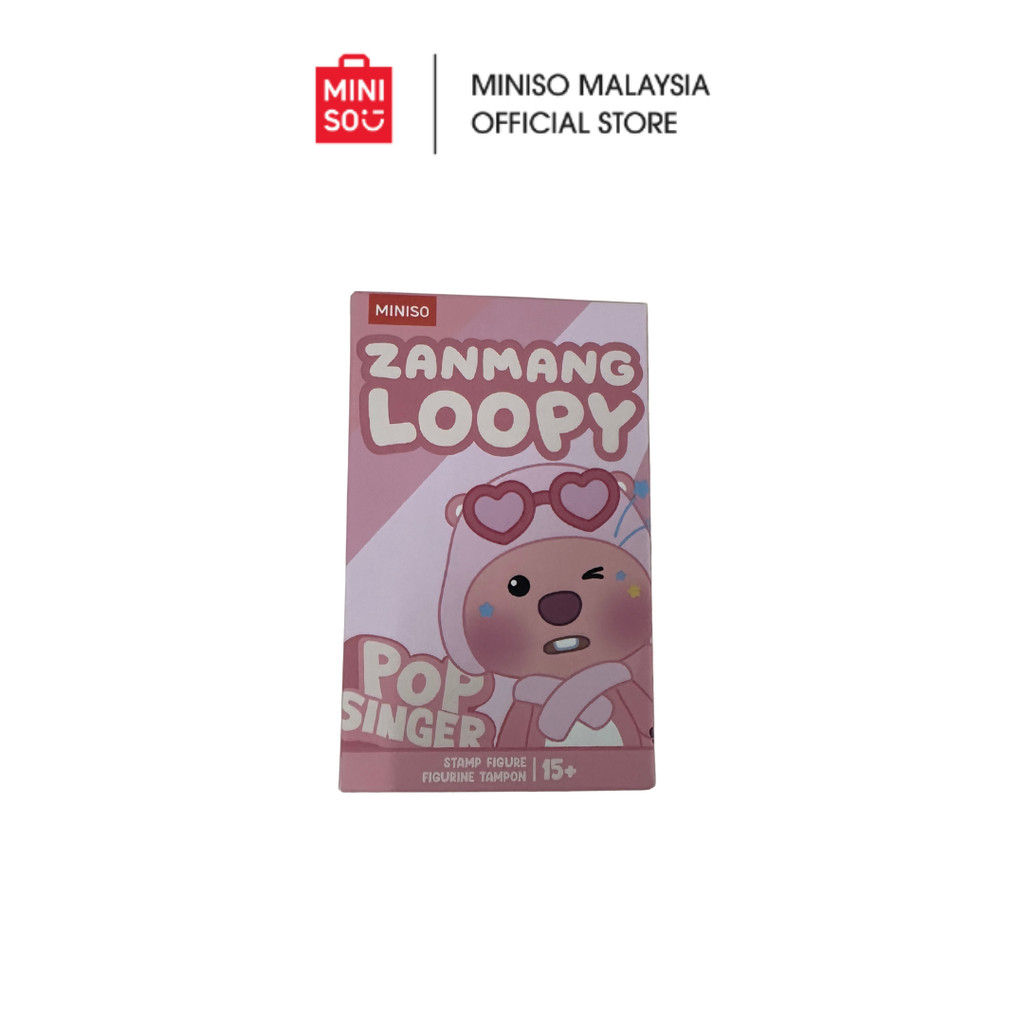 MINISO ZANMANG LOOPY WORKS IN SHOWBIZ SETEM FIGURE SERIES | Shopee Malaysia