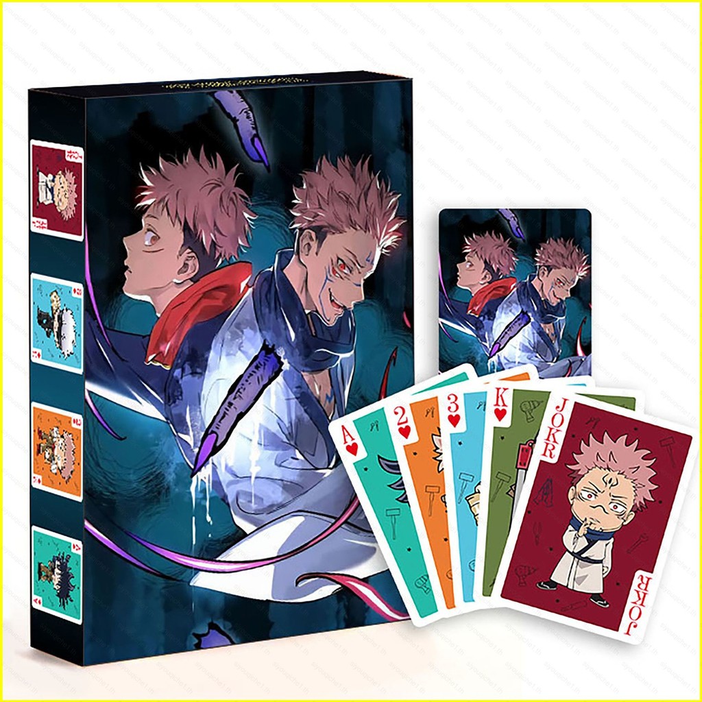 SY1 Jujutsu Kaisen Poker Playing Card Anime Board Game Card Gojo Satoru ...