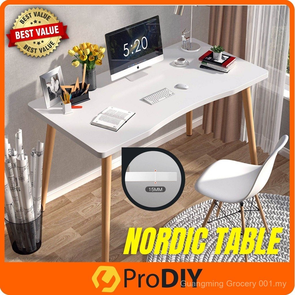Writing Table Home Office Desks Nordic Computer table Study Table Meja Belajar Meja Komputer ...