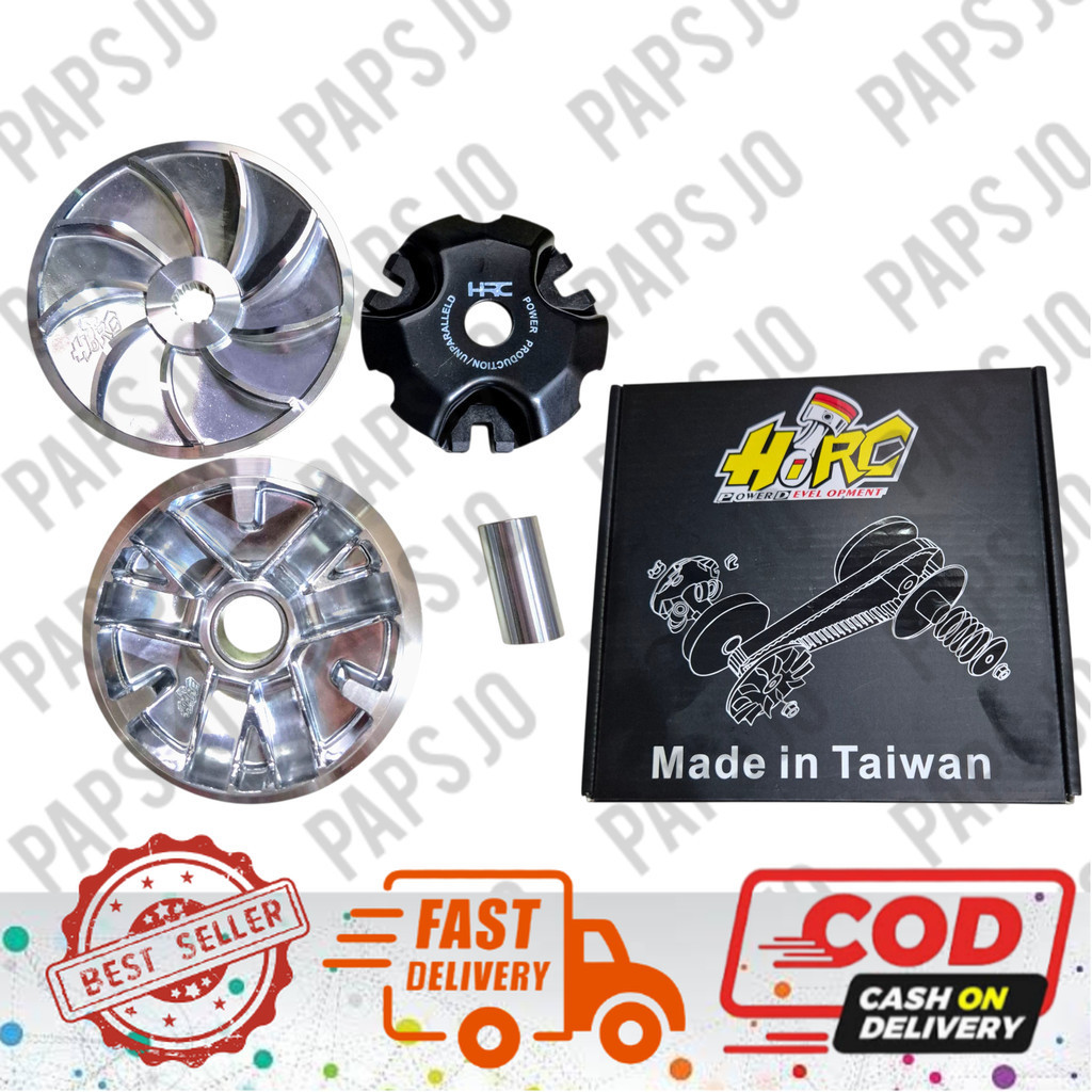HIRC PULLEY SET MIO i 125 / M3 / FAZZIO / GEAR / GRAVIS / MIO SOUL i ...