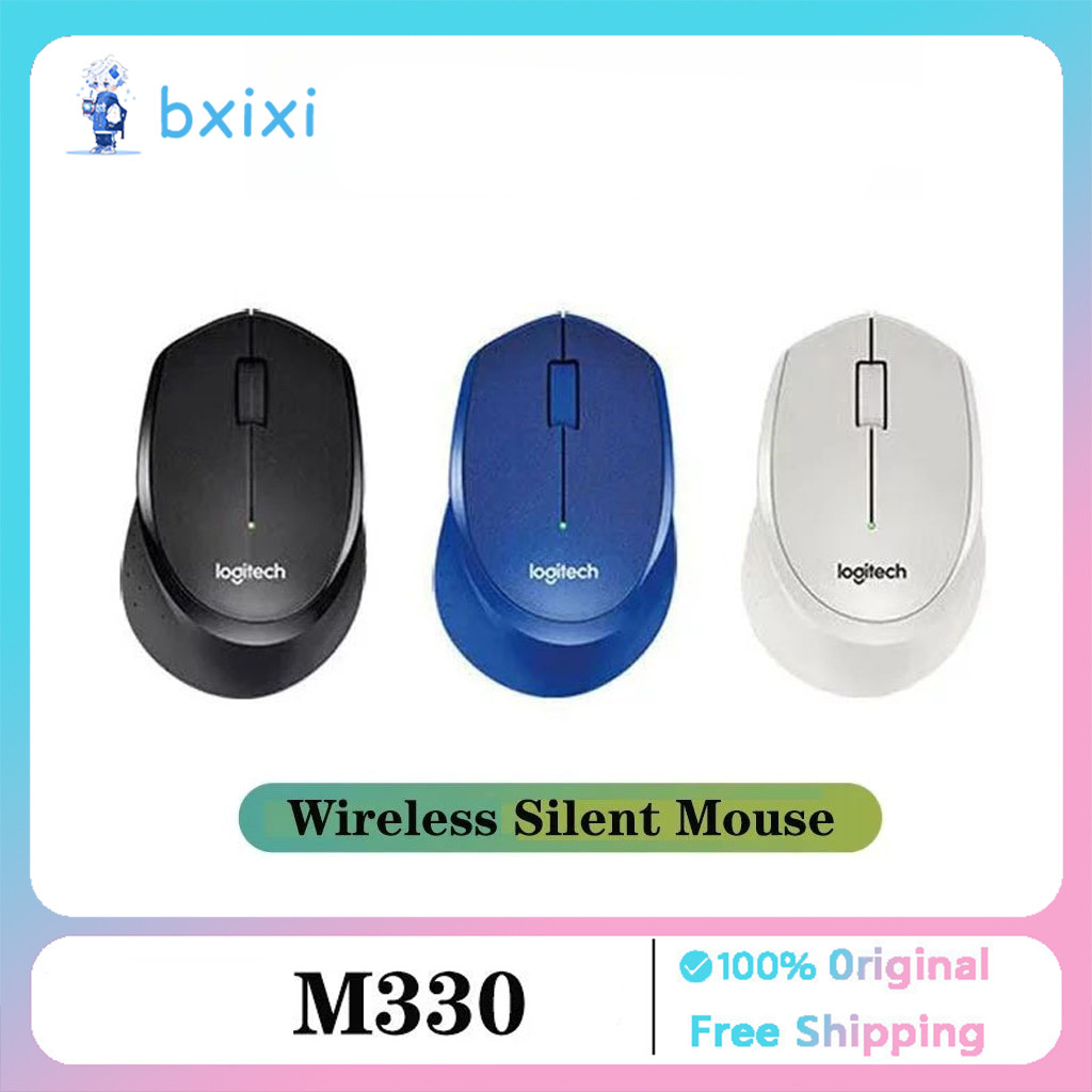 Logitech M330 Silent Plus Wireless Mouse | Shopee Malaysia
