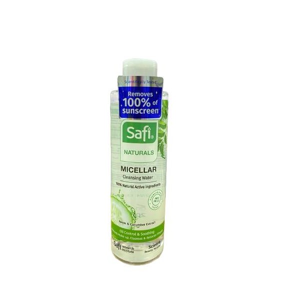 SAFI MICELLAR CLEANSING WATER OIL CONTROL & SOOTHING 200ML(EXP: 08/2027 ...