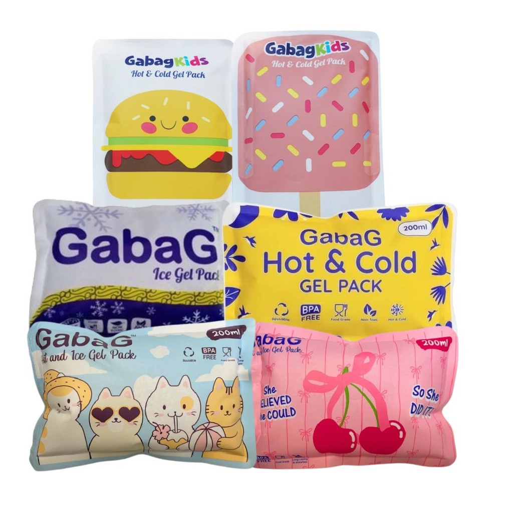 Gabag Ice Gel Pack Icepack Small Original New Design (200g) Cooler ...