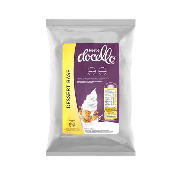 NESTLE DOCELLO Dessert Base 1kg Premix Powder Soft Ice Cream Powder ...