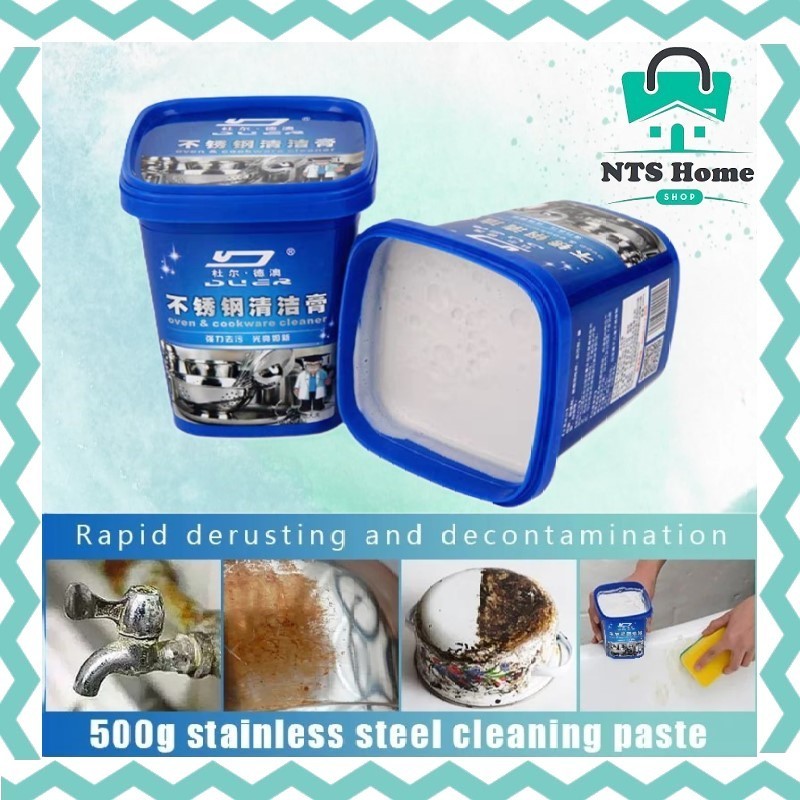 Stainless Steel Rust Remover Cleaning Paste 500g | Kitchenwares Stain ...