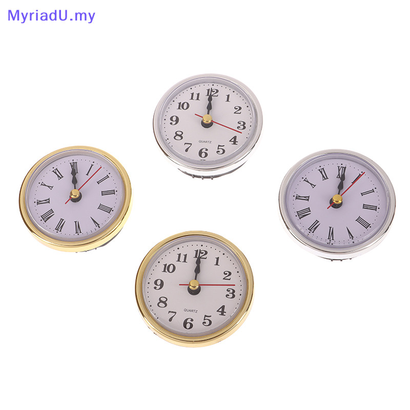 MyriadU Classic Clock Craft Movement 2-1/2" (65mm) Round Clocks Head ...