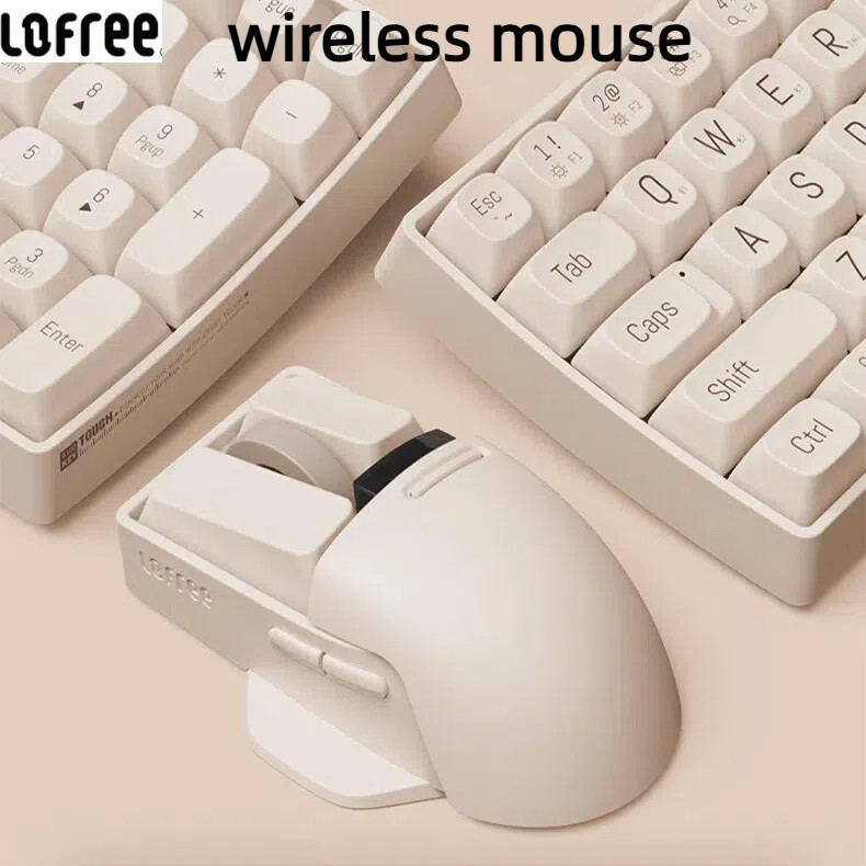 Lofree Small Alice Mouse Wireless Three-Mode PBT Office Mouse OLED ...
